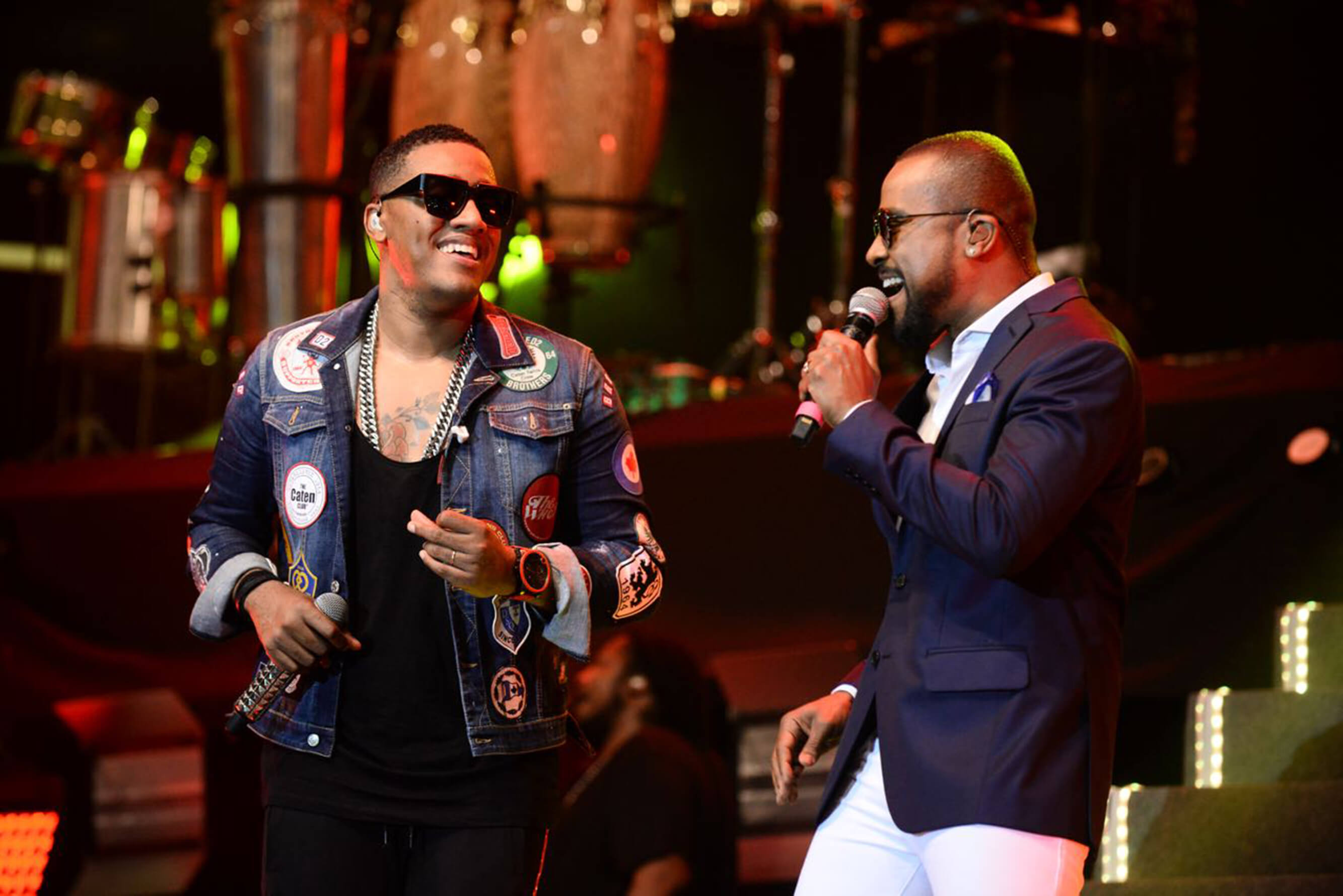 Zé Felipe e Alexandre Pires em show de Anselmo Ralph – Portal SUCESSO!