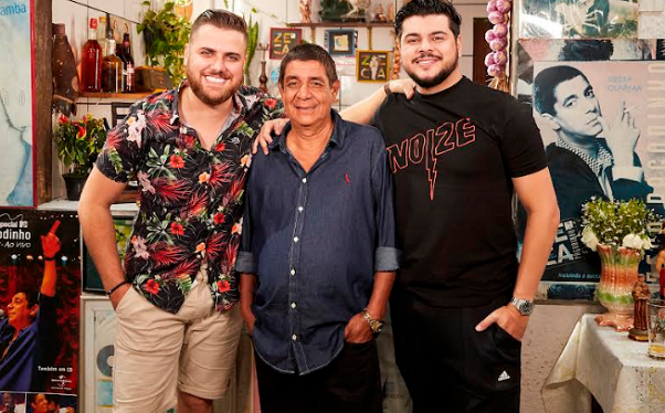 Zeca grava samba alegre com Zé Neto e Cristiano – Portal SUCESSO!